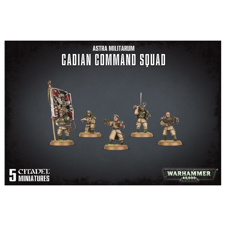 40K - Cadian Command Squad