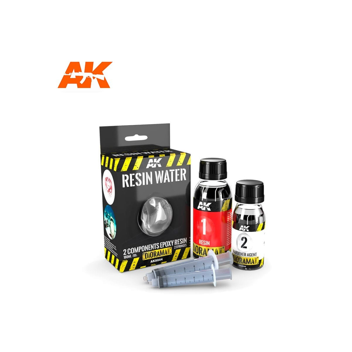 Résine Epoxy Effet Eau 2 Composants 180 ml