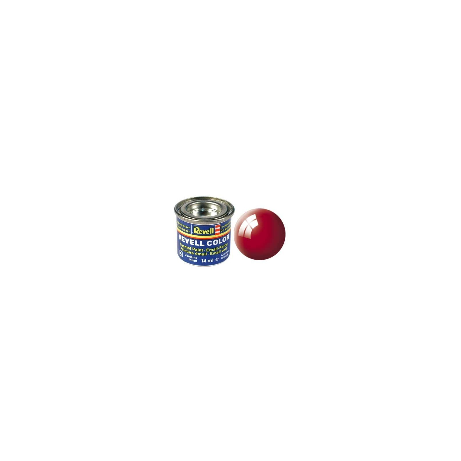 32131 Email Color Rouge feu brillant, 14ml, RAL 3000