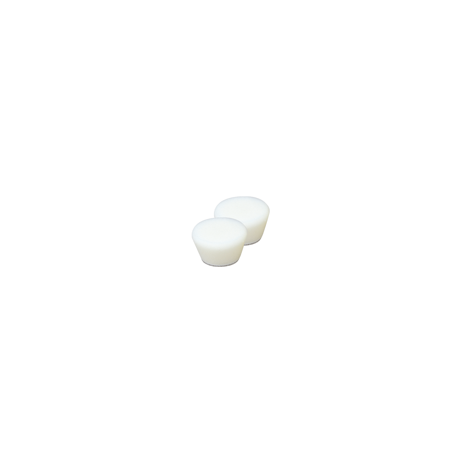 2 Eponges de polissage professionnelles SOFT (noire)
