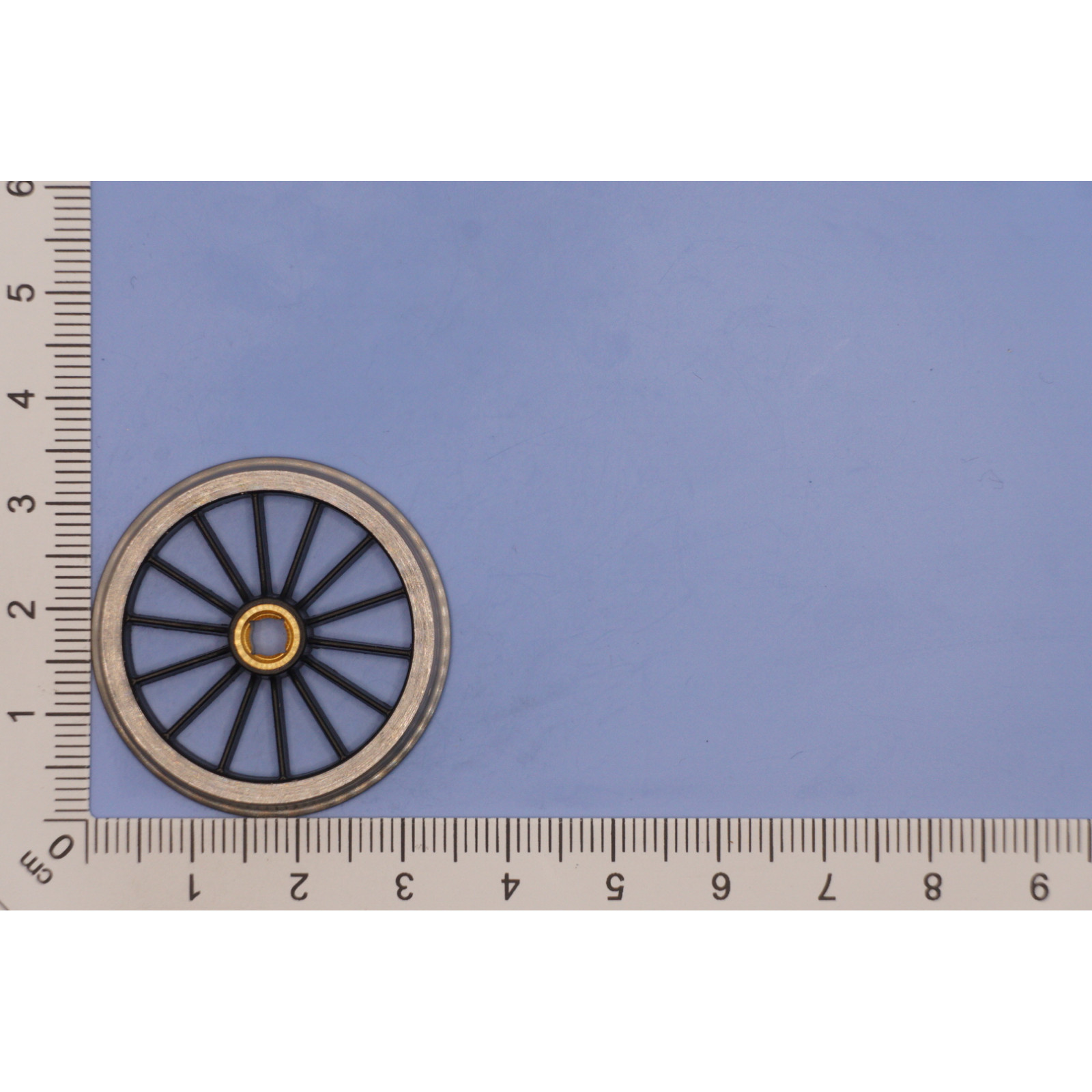 4'-8" 14 Spoke Trailing Wheel (GWR DeGlehn/La France)