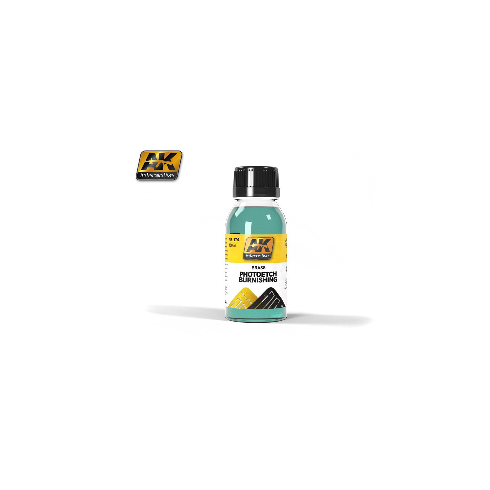 AK174 BRASS PHOTOETCH Burnishing