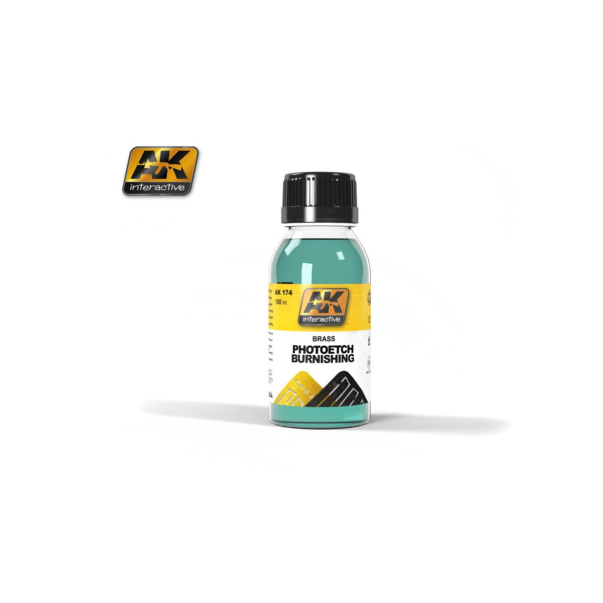 AK174 BRASS PHOTOETCH Burnishing