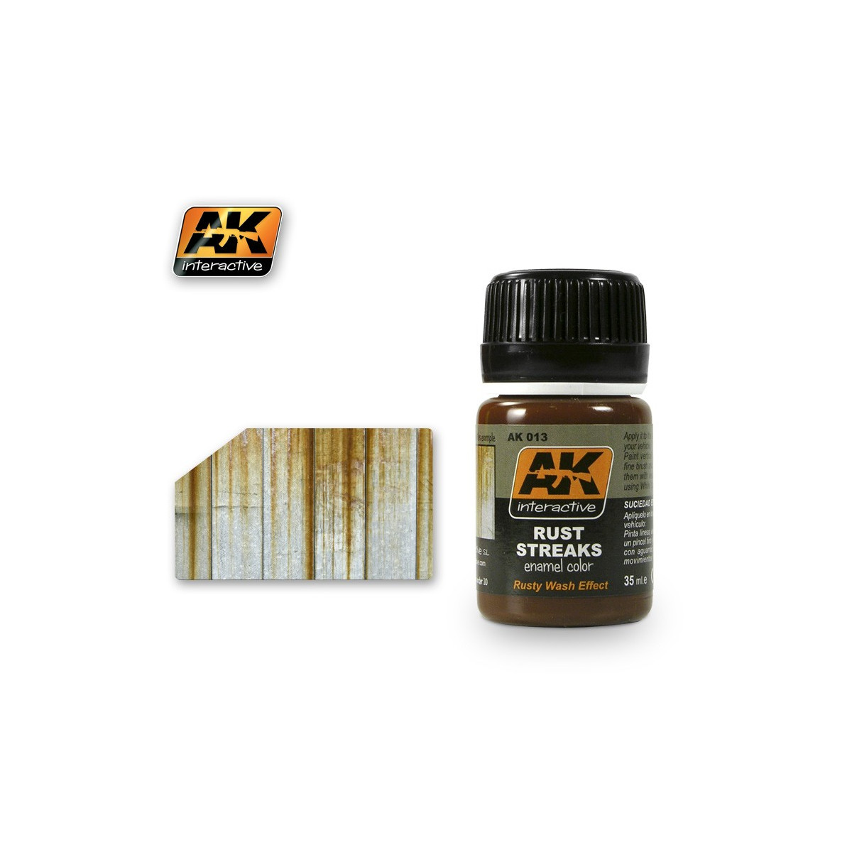 AK013 Rust Streaks (enamel color)