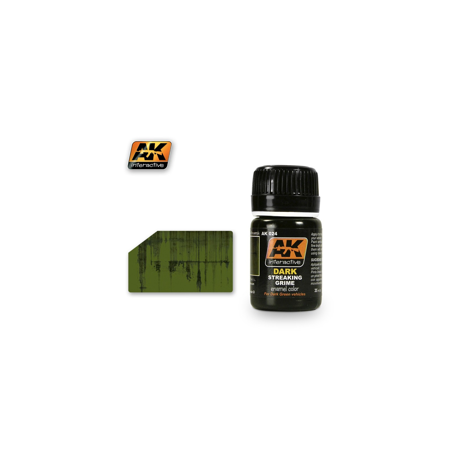 AK024 Dark Streaking Grime (enamel color)