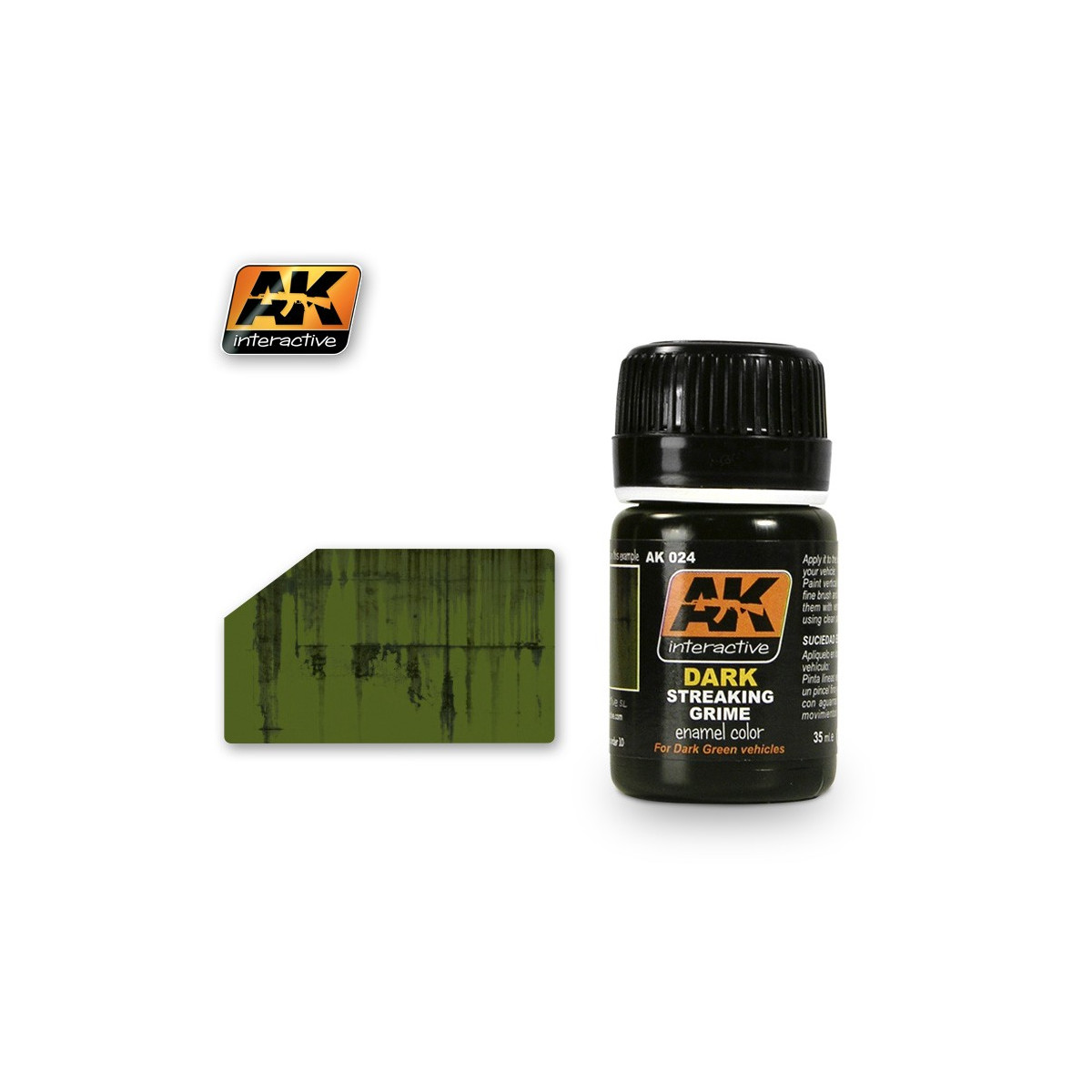 AK024 Dark Streaking Grime (enamel color)
