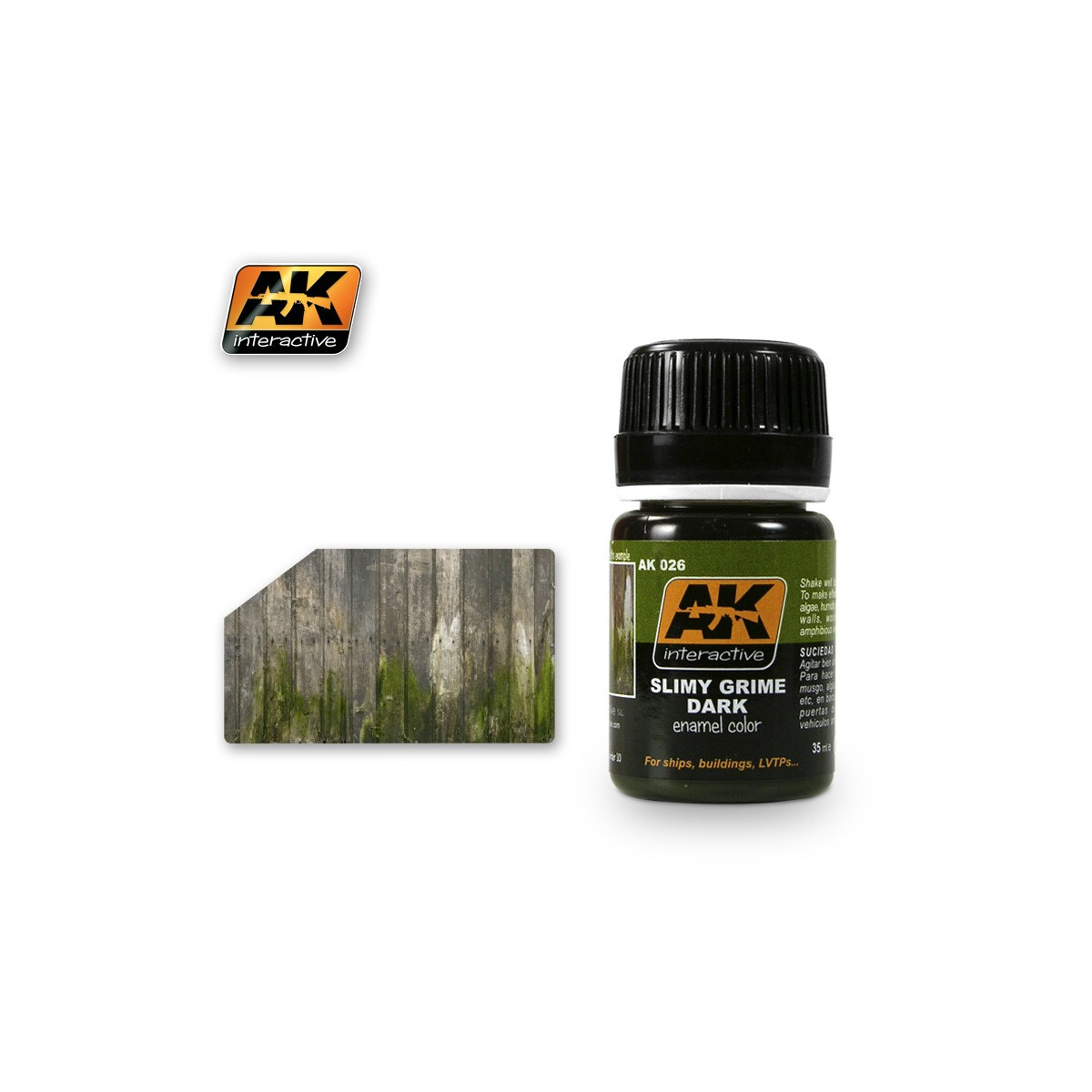 AK026 Slimy Grime Dark (enamel color)