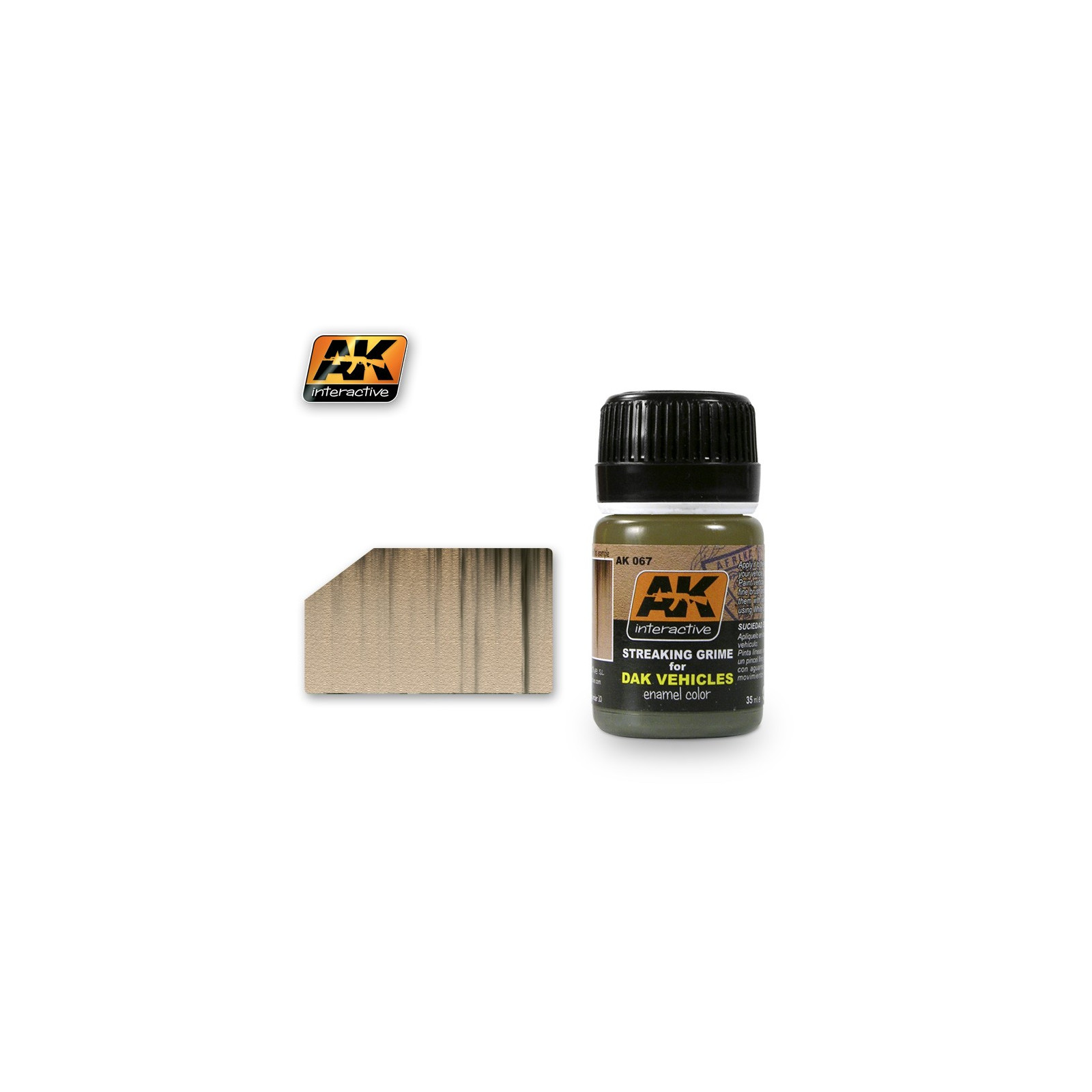 AK067 Streaking Grime for DAK vehicles (enamel color)