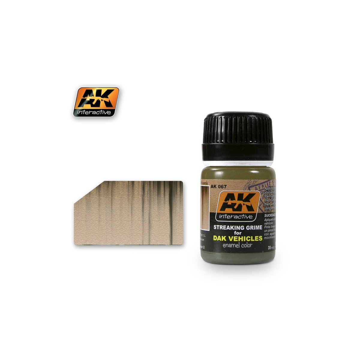 AK067 Streaking Grime for DAK vehicles (enamel color)