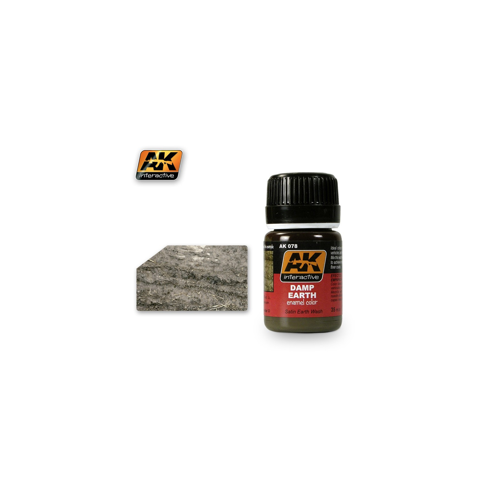 AK075 Damp Earth (enamel color)