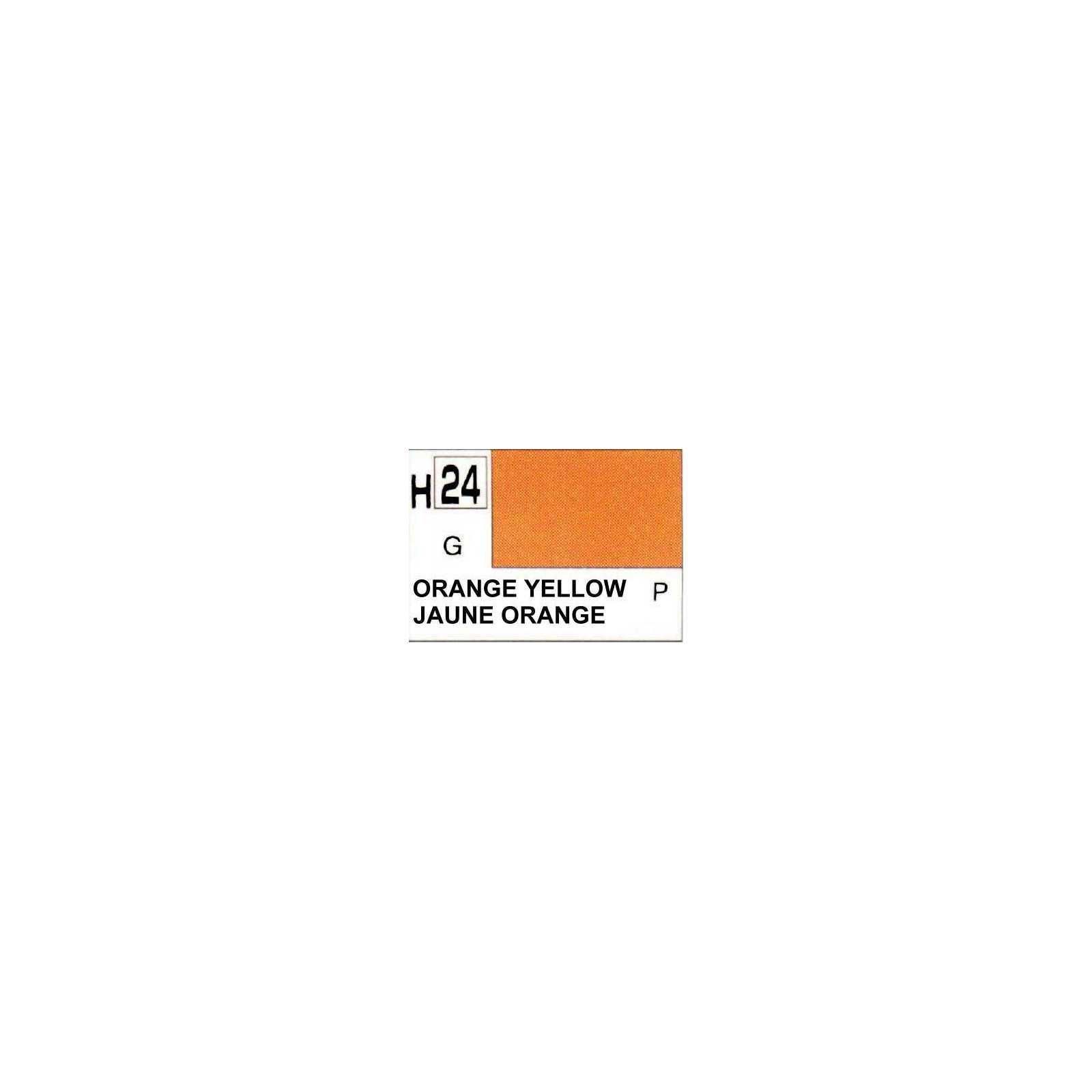 GUNZE H024 JAUNE ORANGE BRILLANT