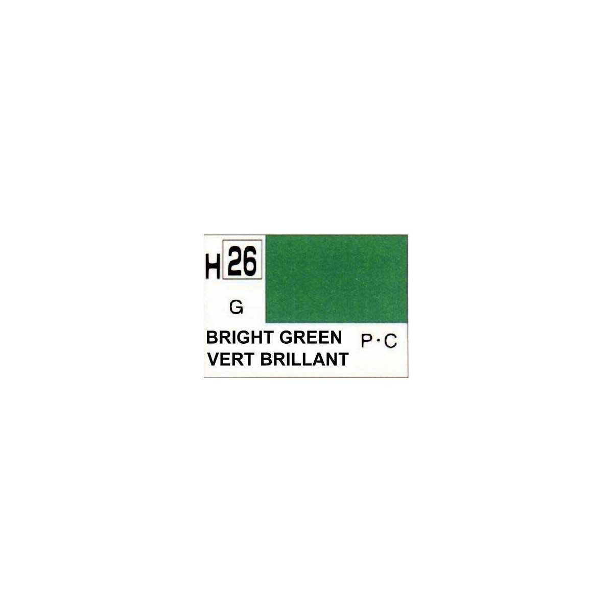 GUNZE H026 VERT VIF BRILLANT