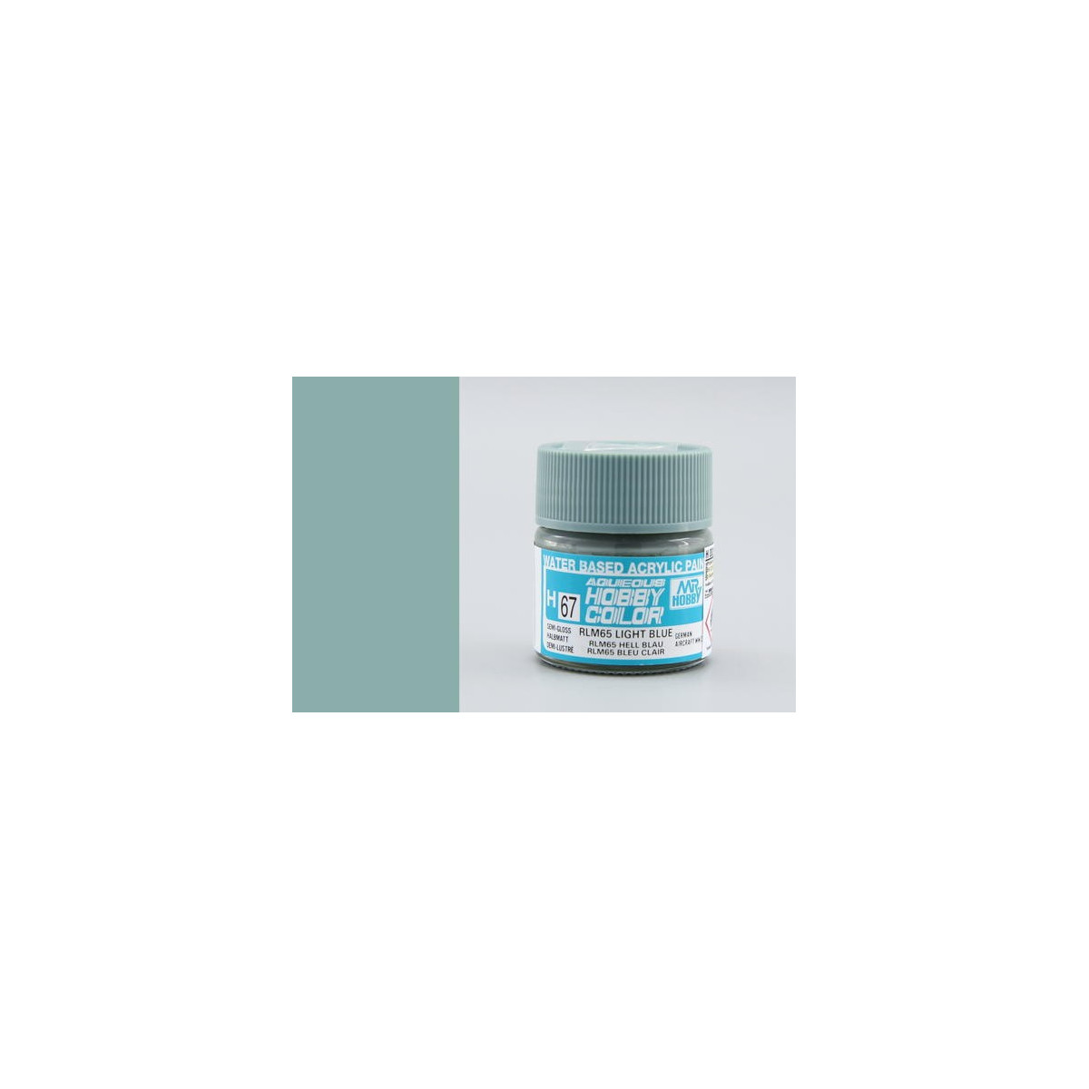 Gunze H067 Bleu Clair Satine