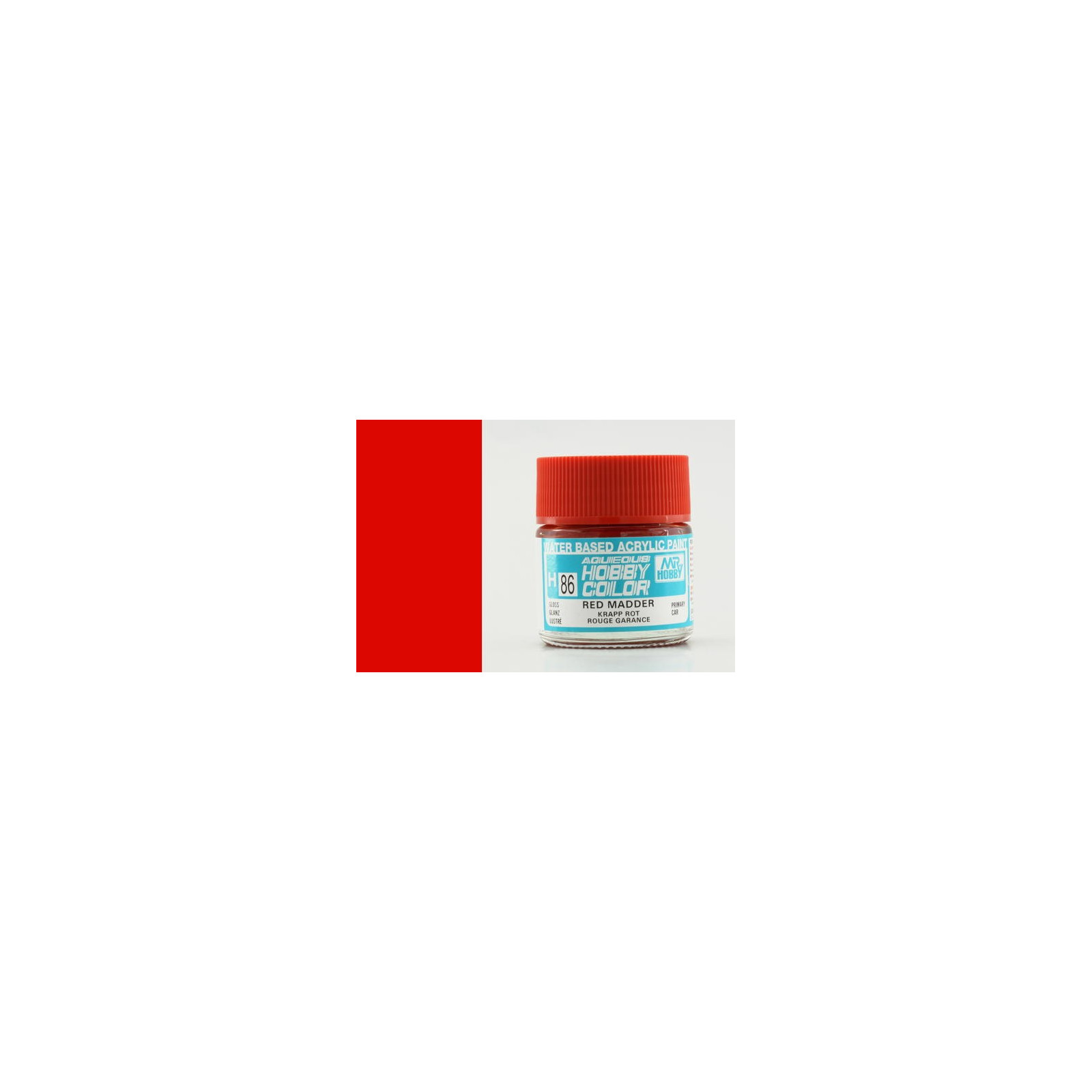 GUNZE H086 ROUGE GARANCE BRILLANT
