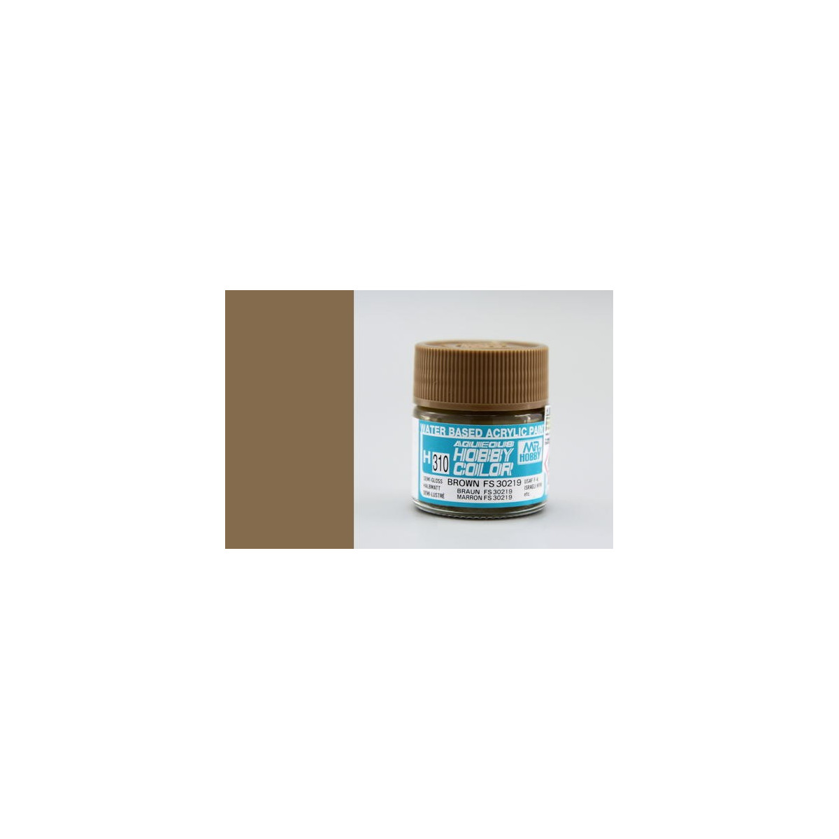 GUNZE H310 MARRON FS30219 SATINE