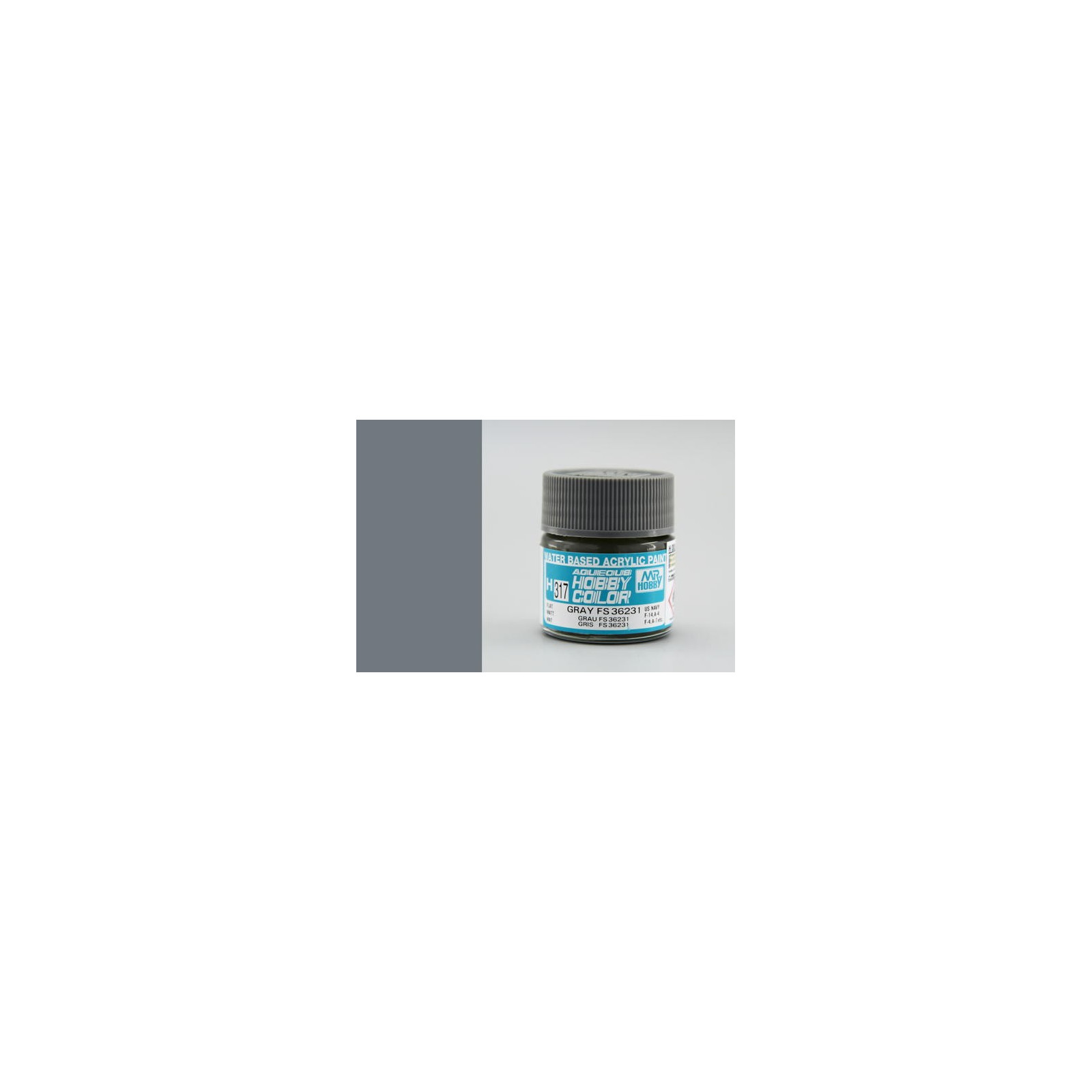 GUNZE H317 GRIS FS36231 MAT