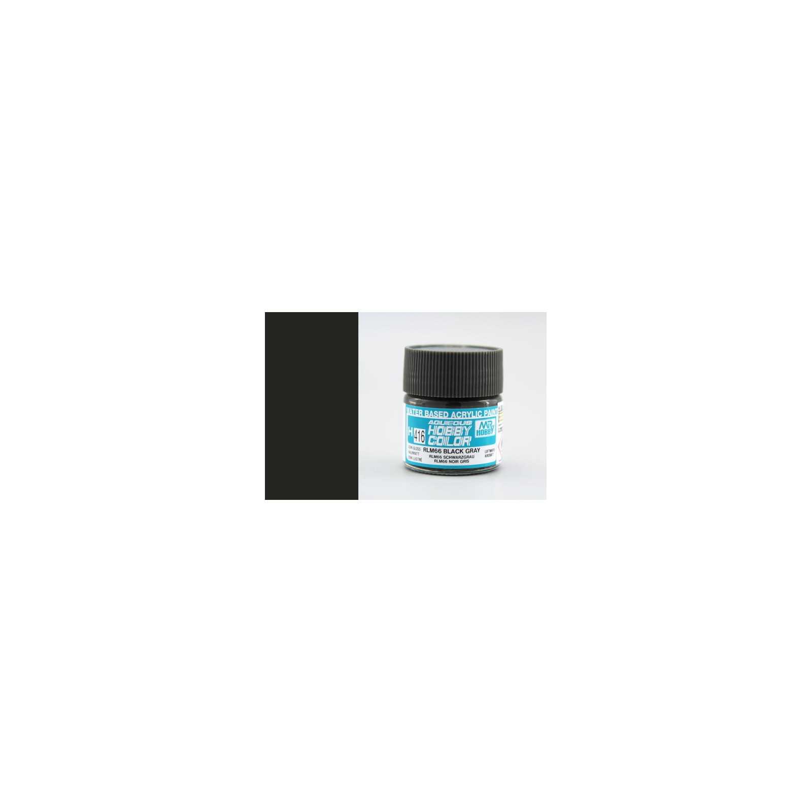 GUNZE H416 GRIS NOIR RLM66 SATINE GUNZE H416 GRIS NOIR RLM66 SATINE