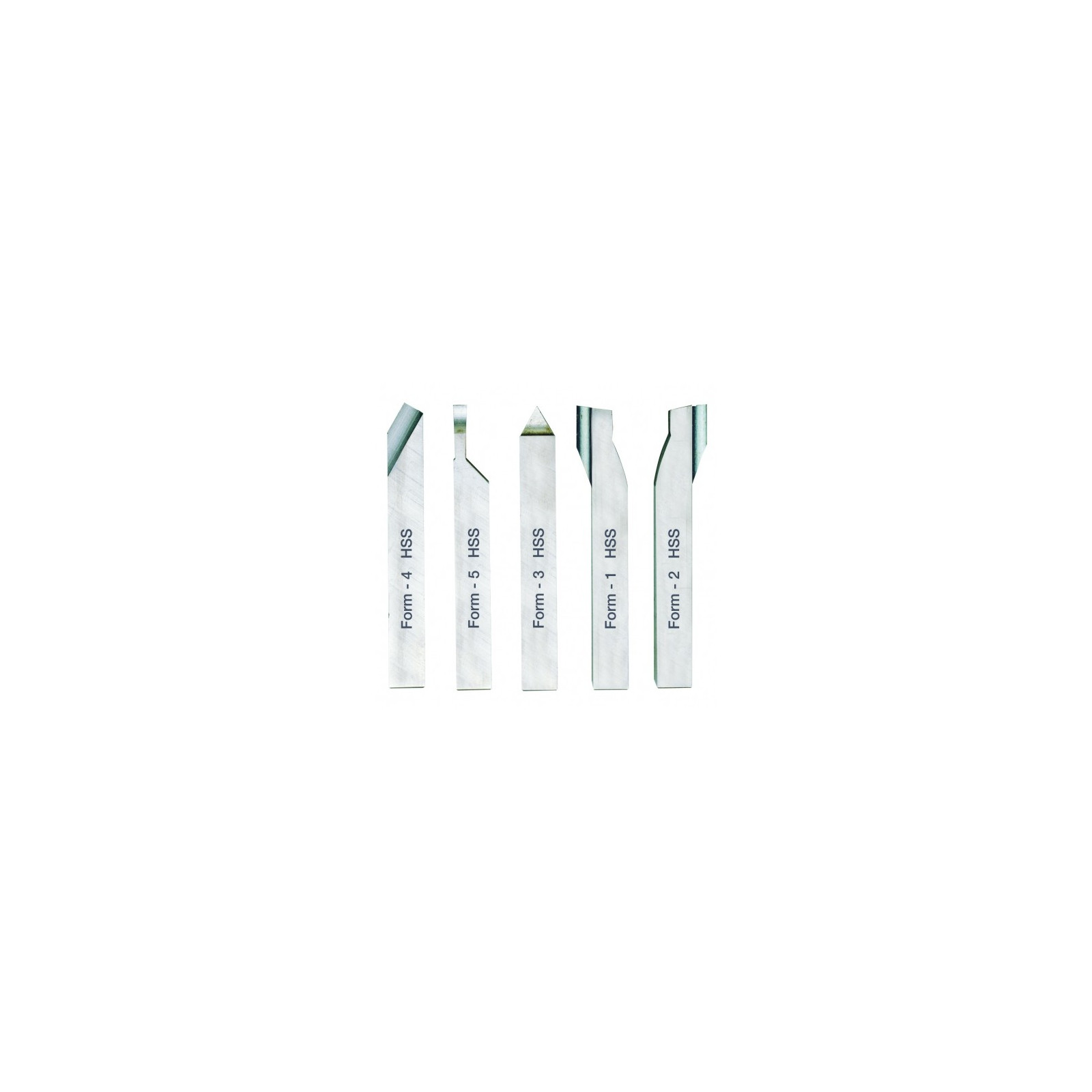 Outils de tournage en acier HSS jeu de 5 pcs pour PD 230/250/E