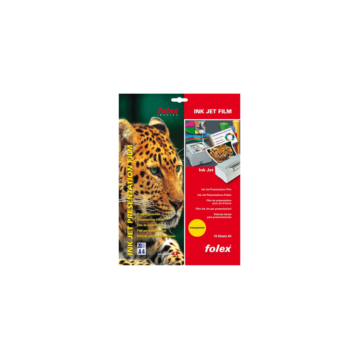 FILM A4 Jet d'encre haute qualité Folex BG 32 Plus