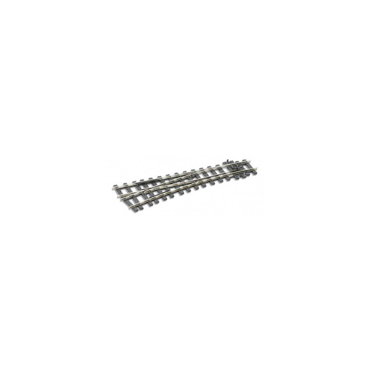 Aiguillage courbe à gauche - rayon moyen - Electrofrog