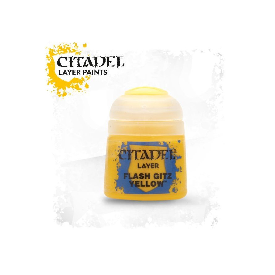 Flash Gitz Yellow - Peinture Citadel Layer