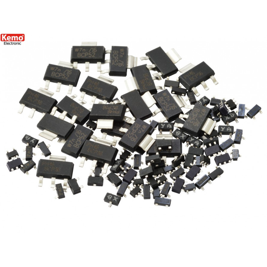 Set de 100 Transistors CMS assortis