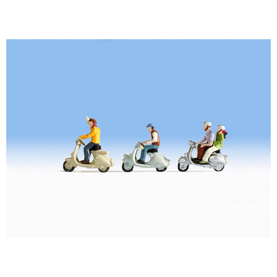 Échelle HO NOCH - Scooters