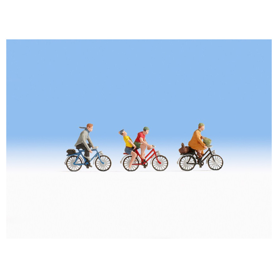 Échelle HO NOCH - Cyclistes